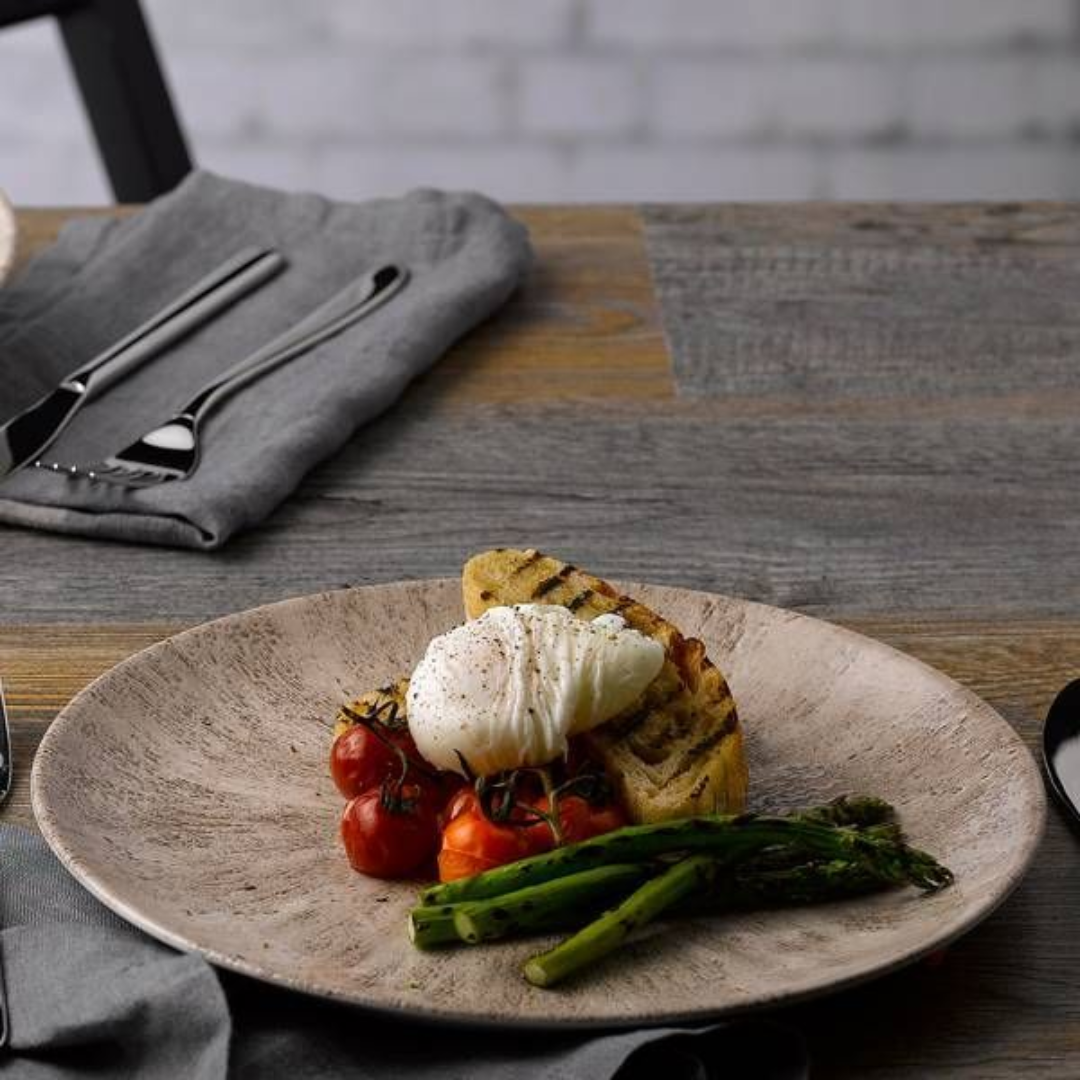 Piatto piano 26 cm, Studio Prints Agate Grey - Churchill | Rossi 1985